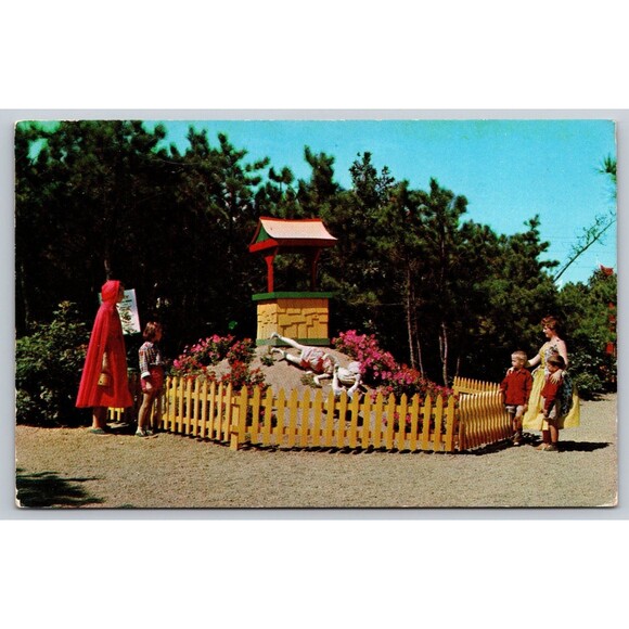 Art | Postcard Ma Cape Cod Hyannis Storyland Jack And Jill Attraction ...